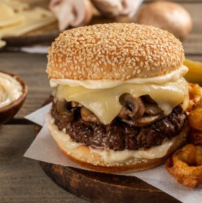 Southern BBQ Cheeseburger – Schweid & Sons – The Very Best Burger