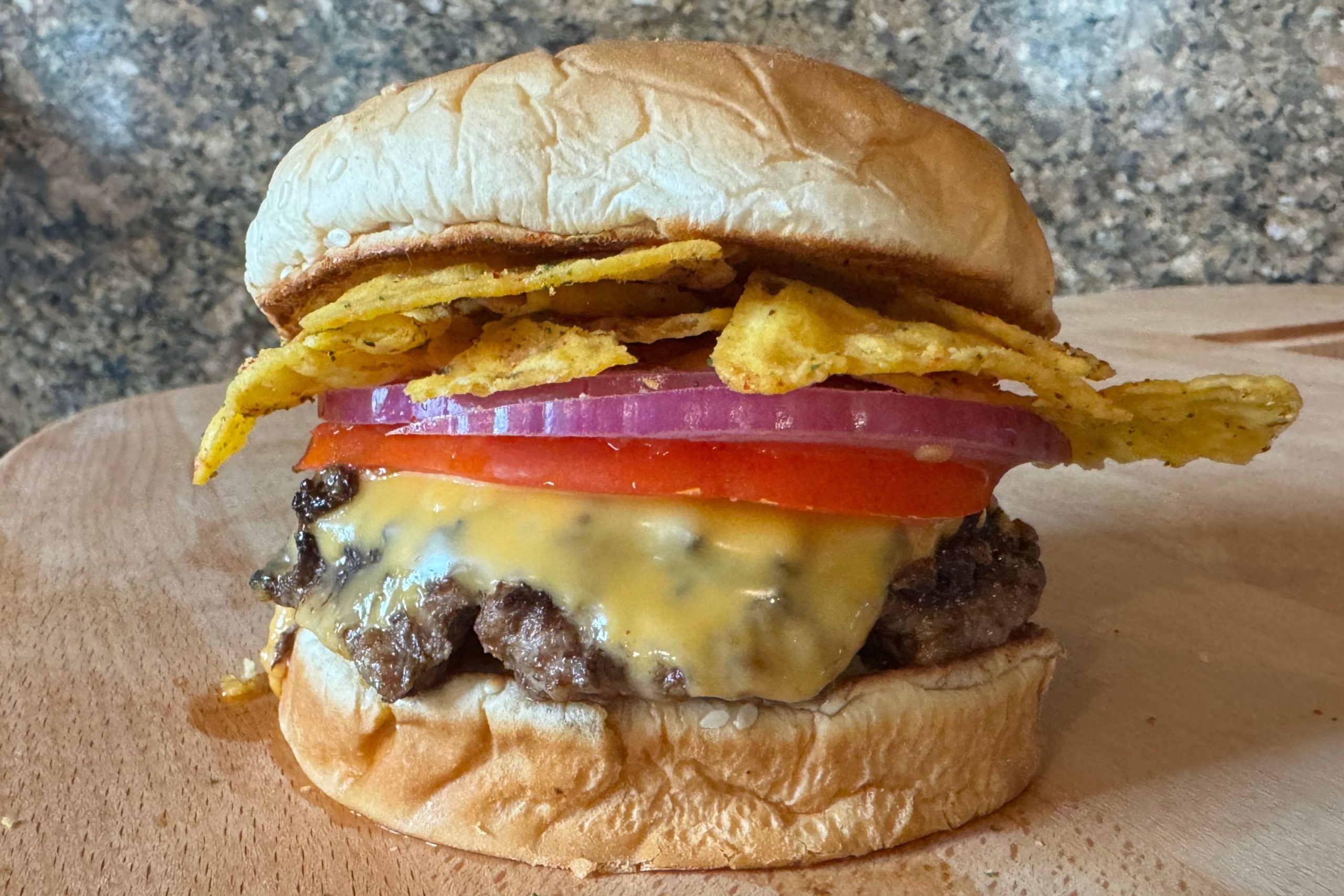 Spotlight Celebrity Burgers: Bobby Flay’s Crunch Burger – Schweid & Sons